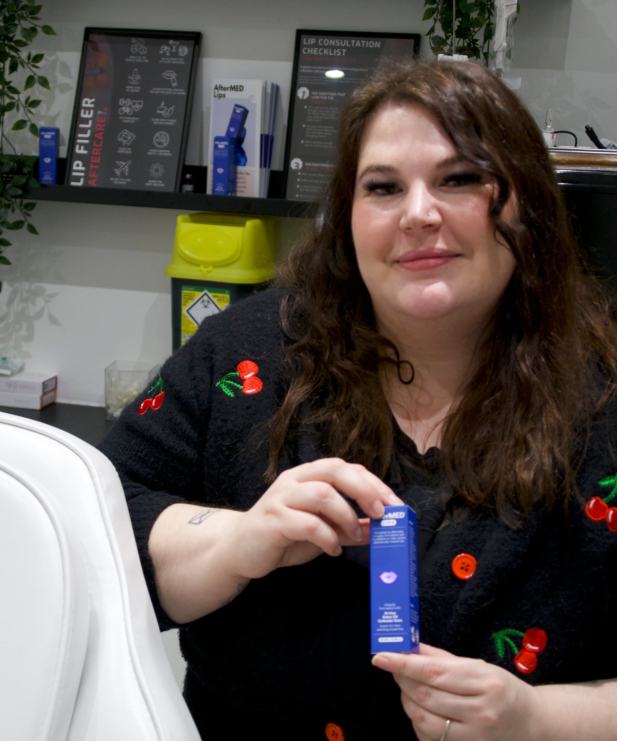 Medical Injector and prescriber, Amelia Dickinson.